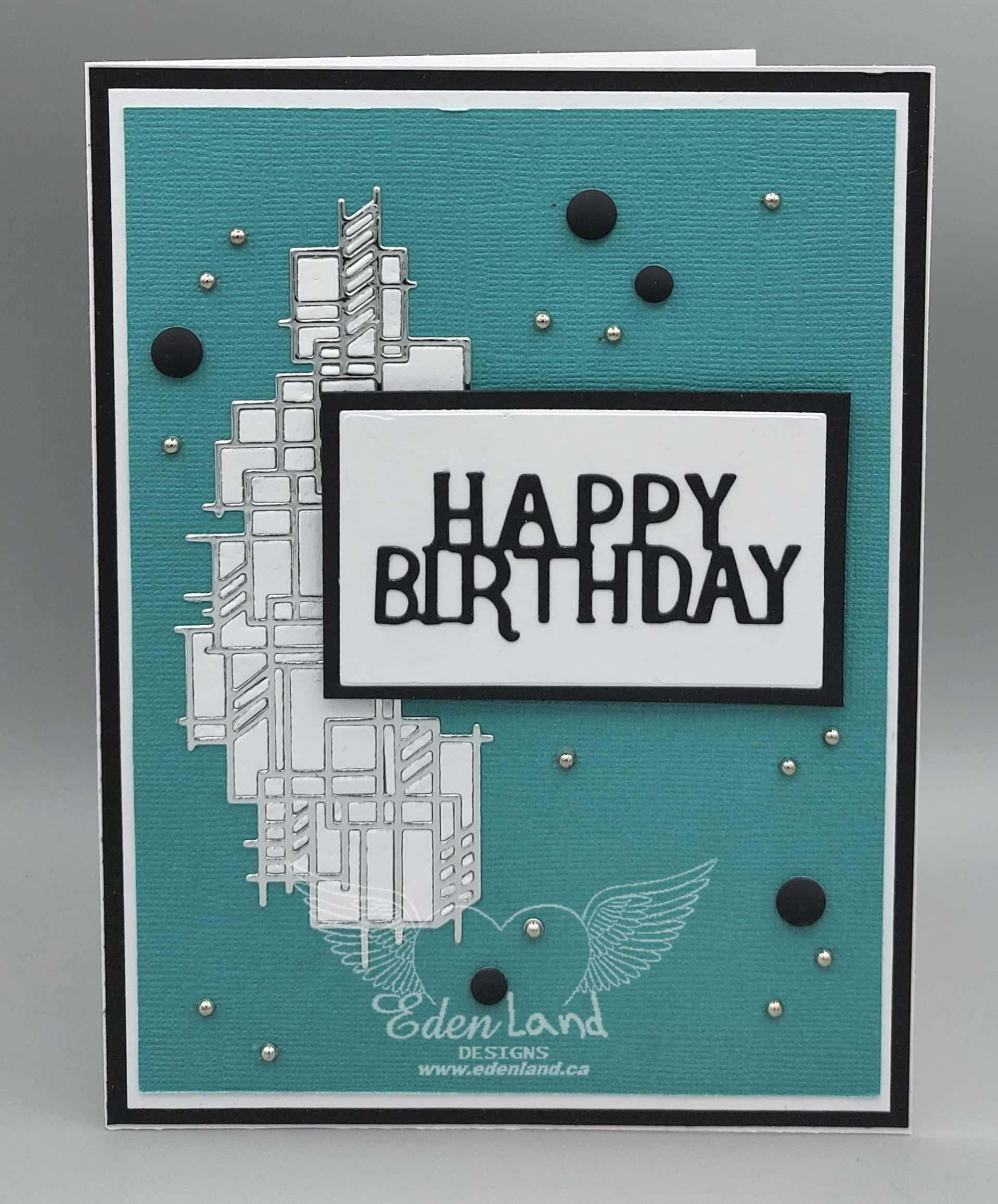 Geometric Birthday Card – Edenland Designs