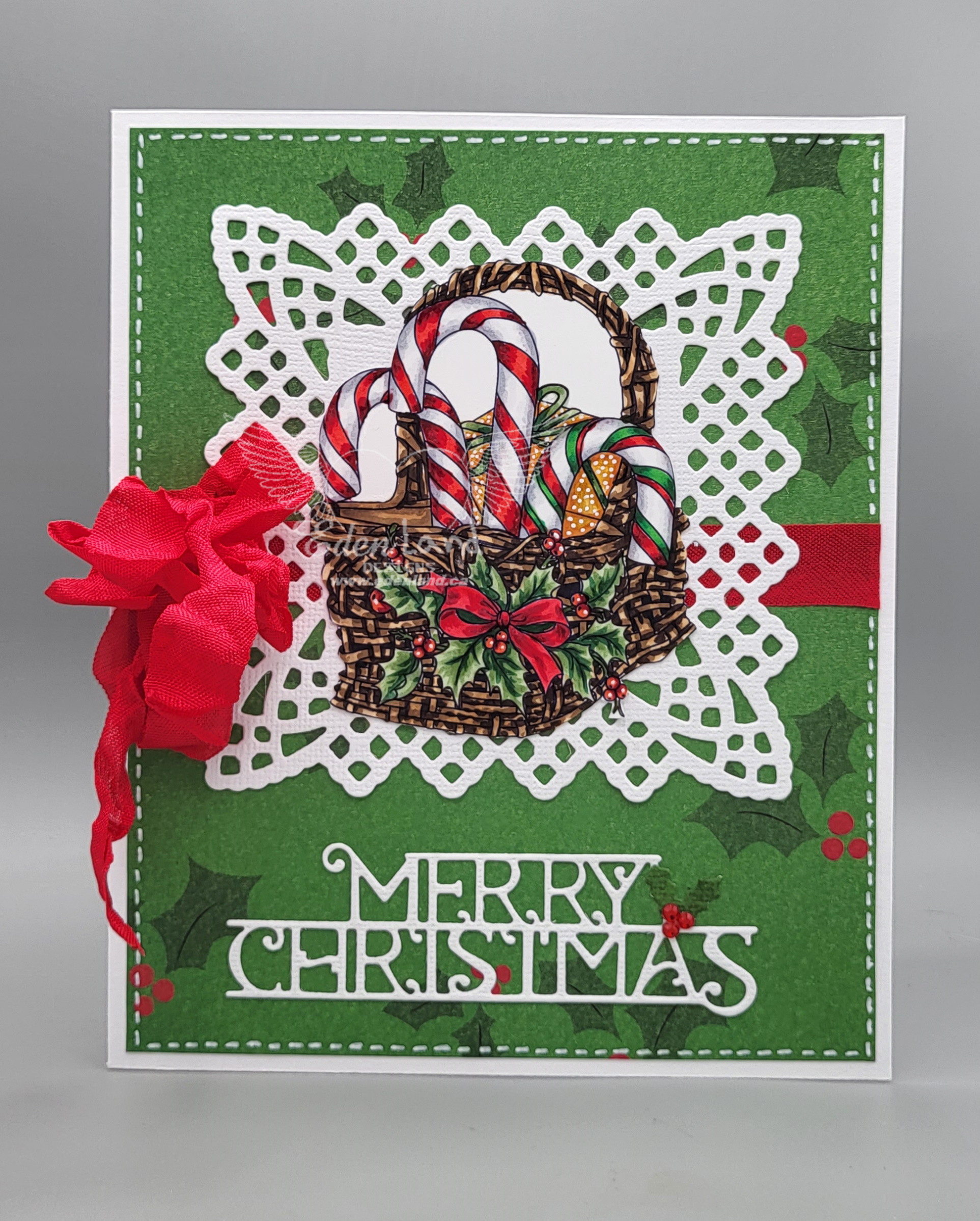 Candy Cane Basket – Edenland Designs